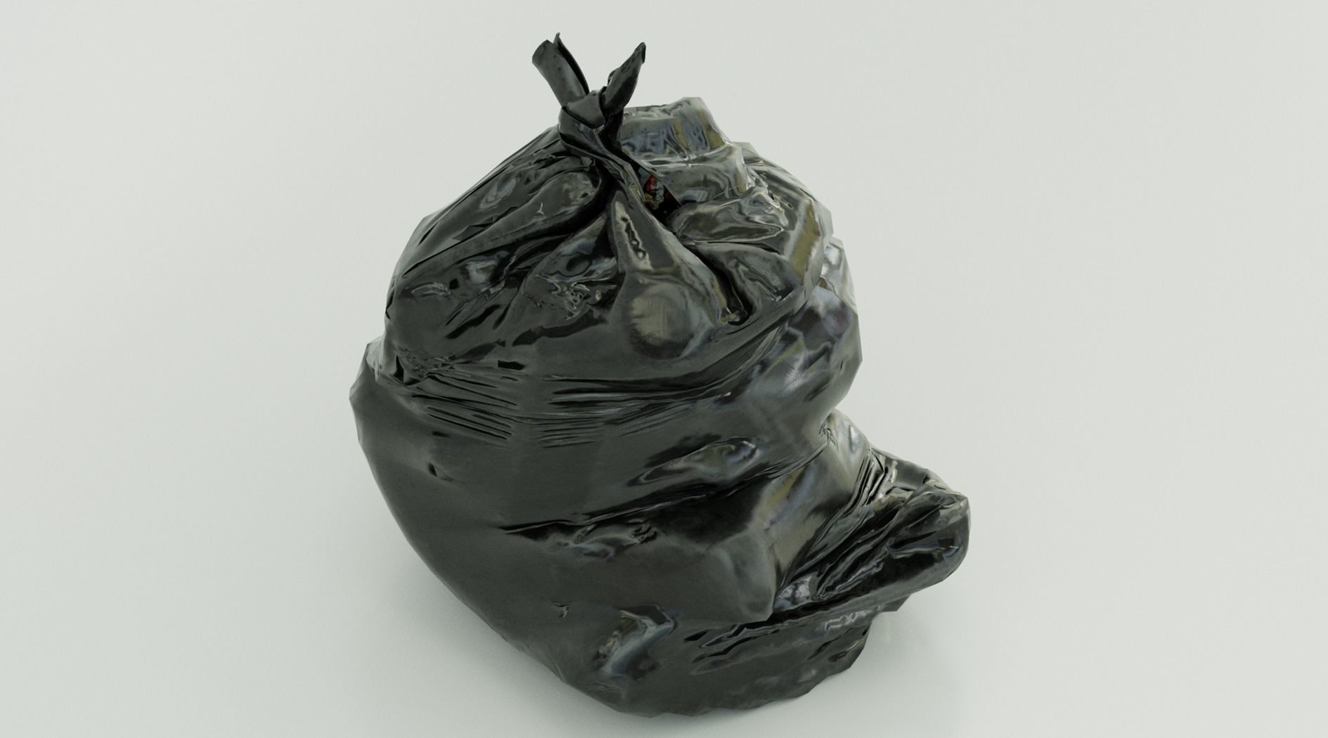 3D model Realistic Low Poly Trash Bag VR / AR / low-poly | CGTrader