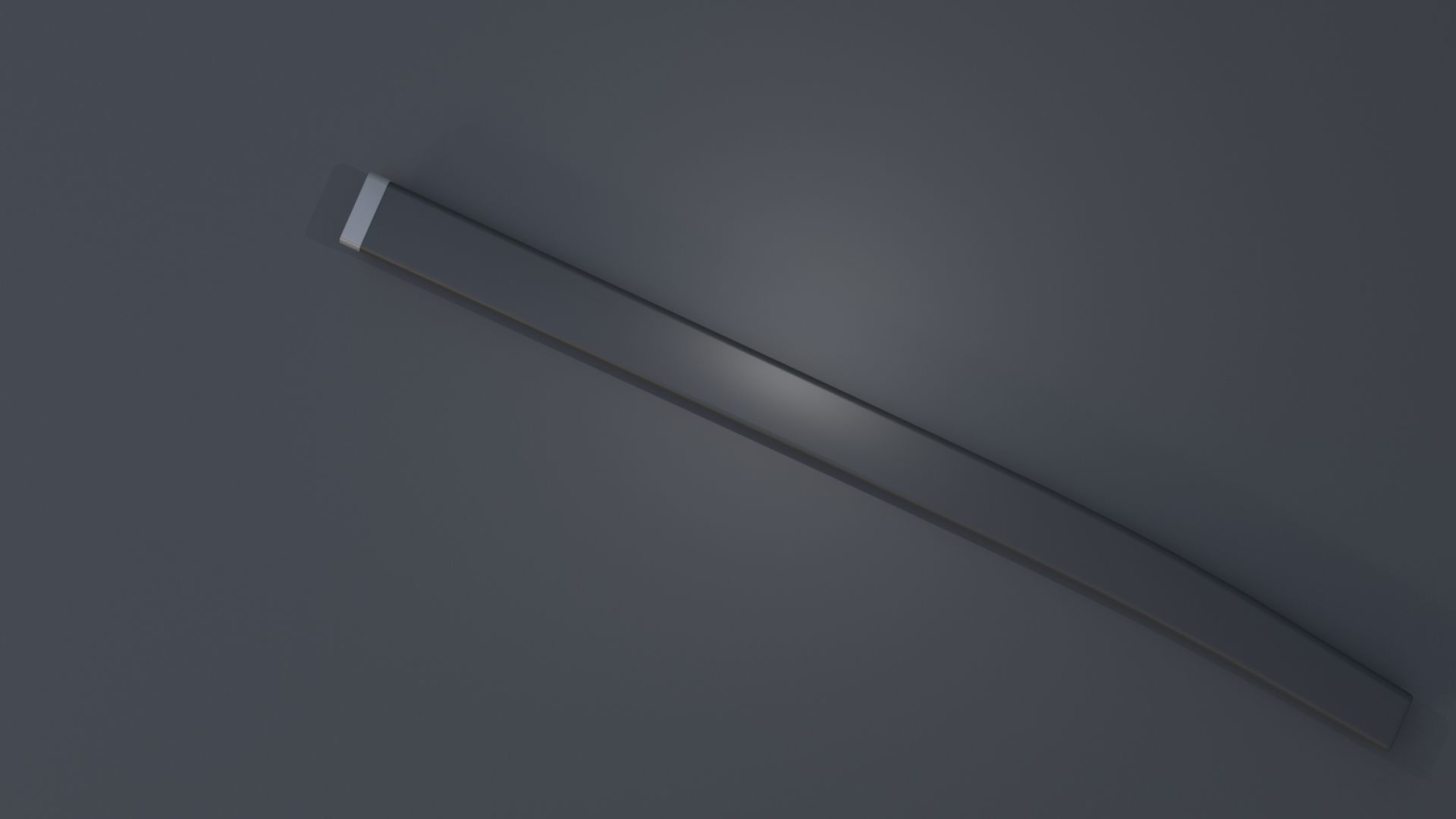 Blue SciFi Glowing Sword 3D model | CGTrader
