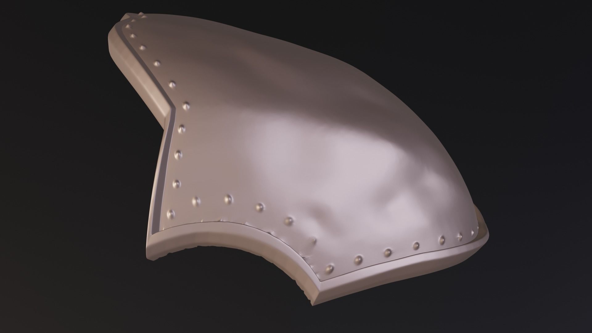 Steampunk Shoulder 3D model 3D printable | CGTrader