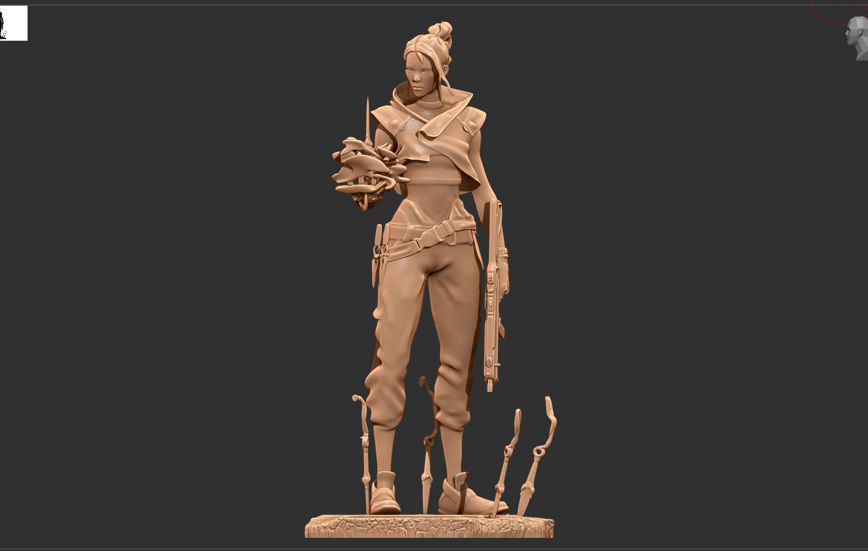 Valorant Jett 3d Model 3d Printable Cgtrader