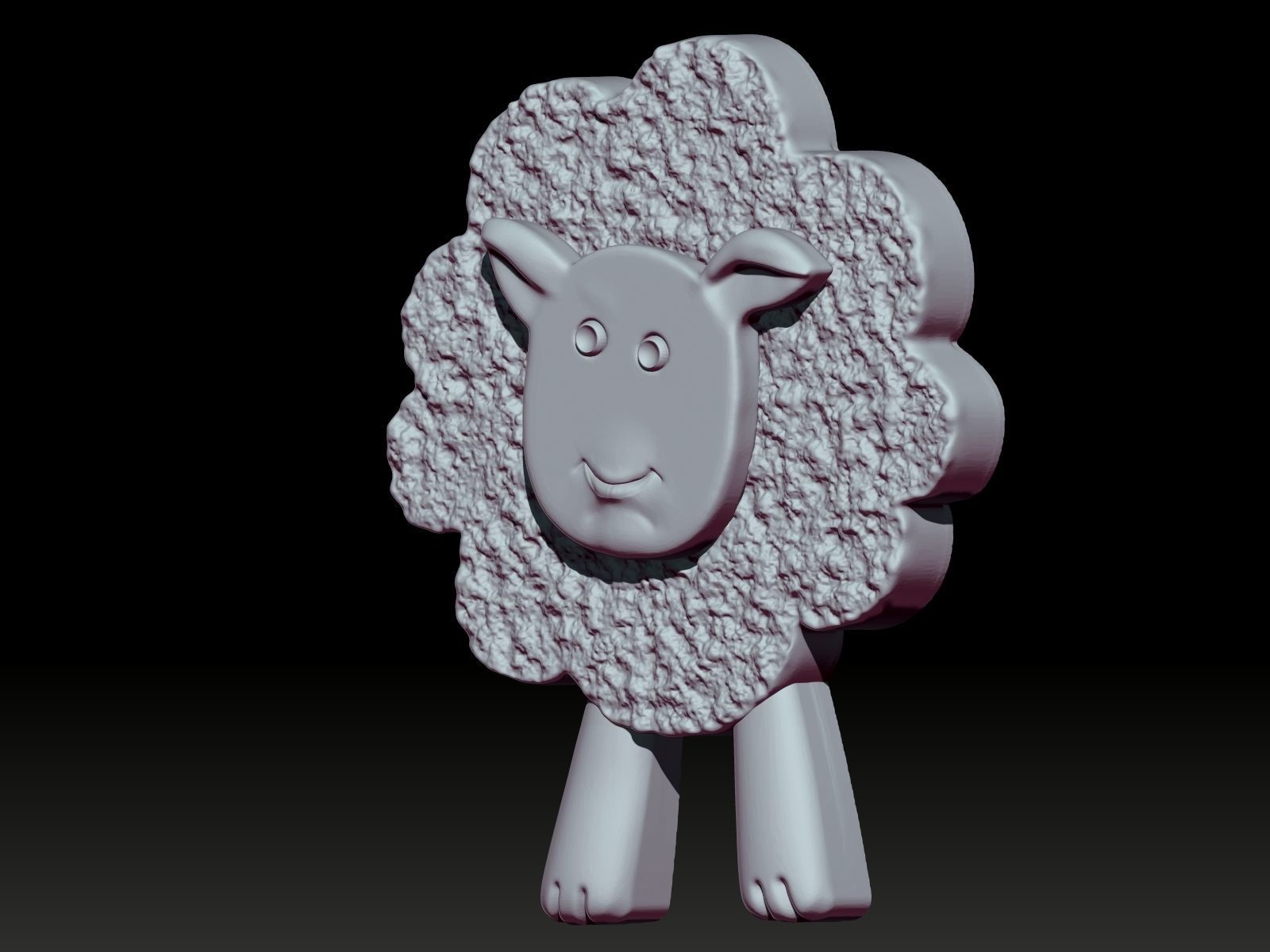 fantasy lamb sheep CNC gold jewele Sculpture animal 3D model 3D ...