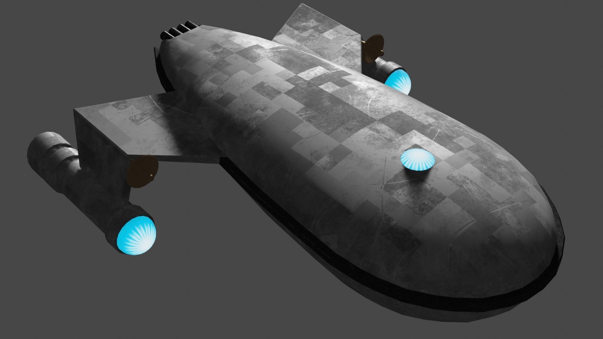 3D model Star Trek Class J Starship VR / AR / low-poly | CGTrader