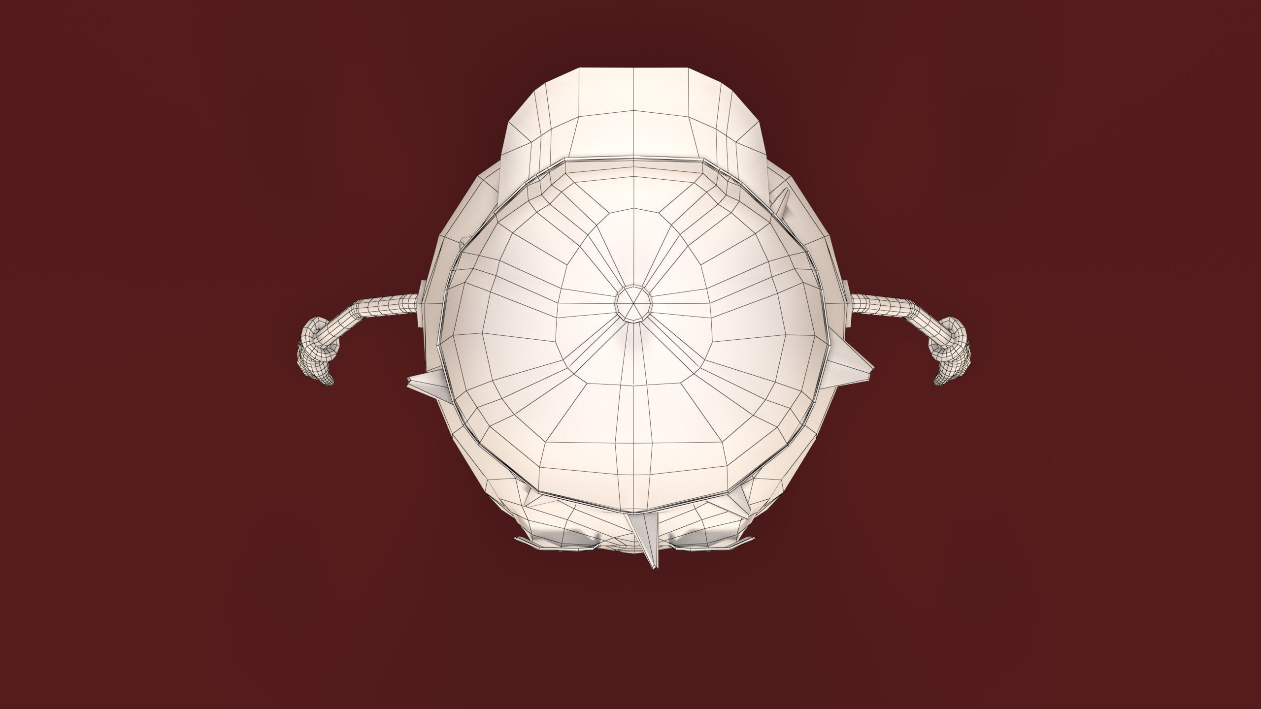 Cartoon food tomato man 3D model rigged | CGTrader