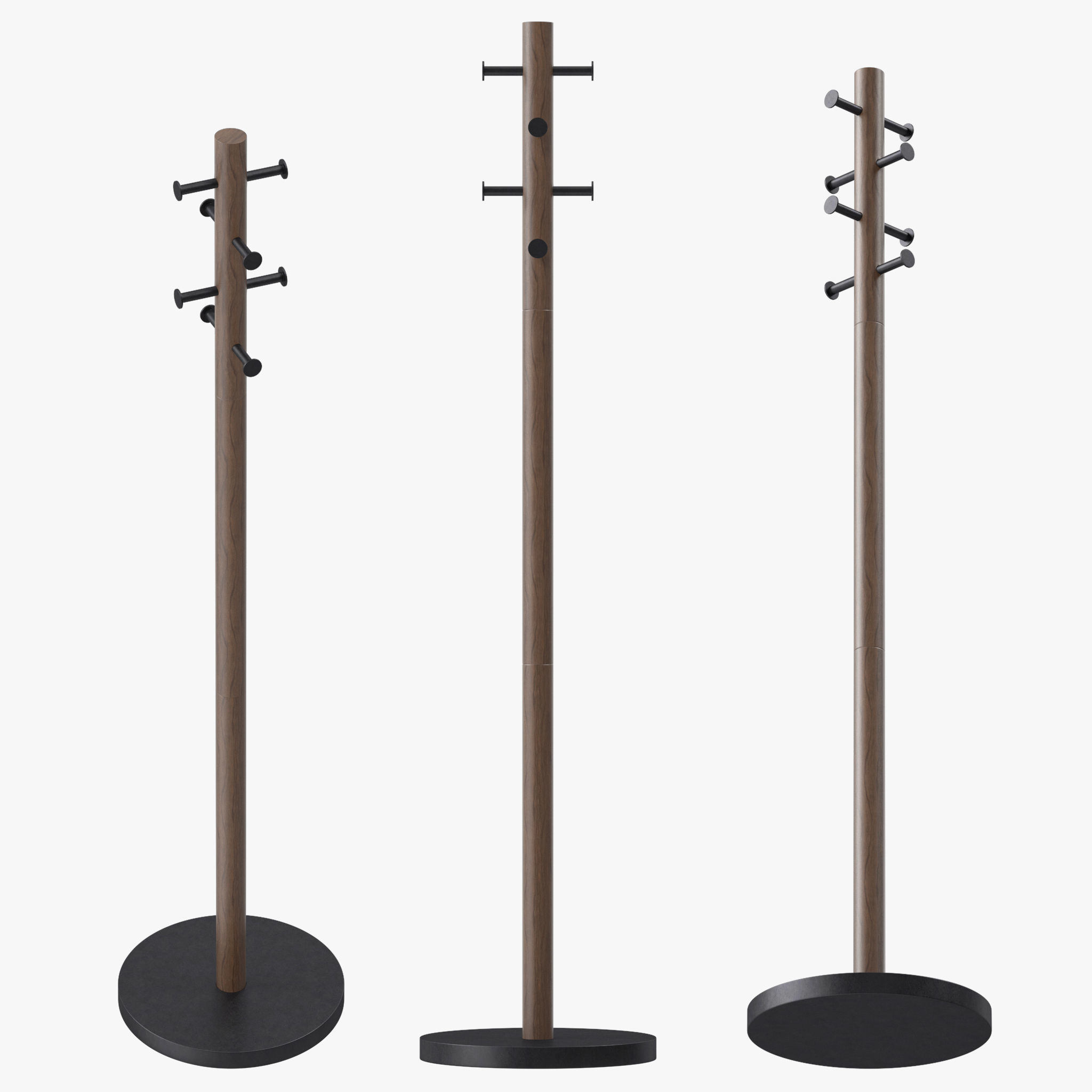 Pillar Coat Rack 3D model | CGTrader
