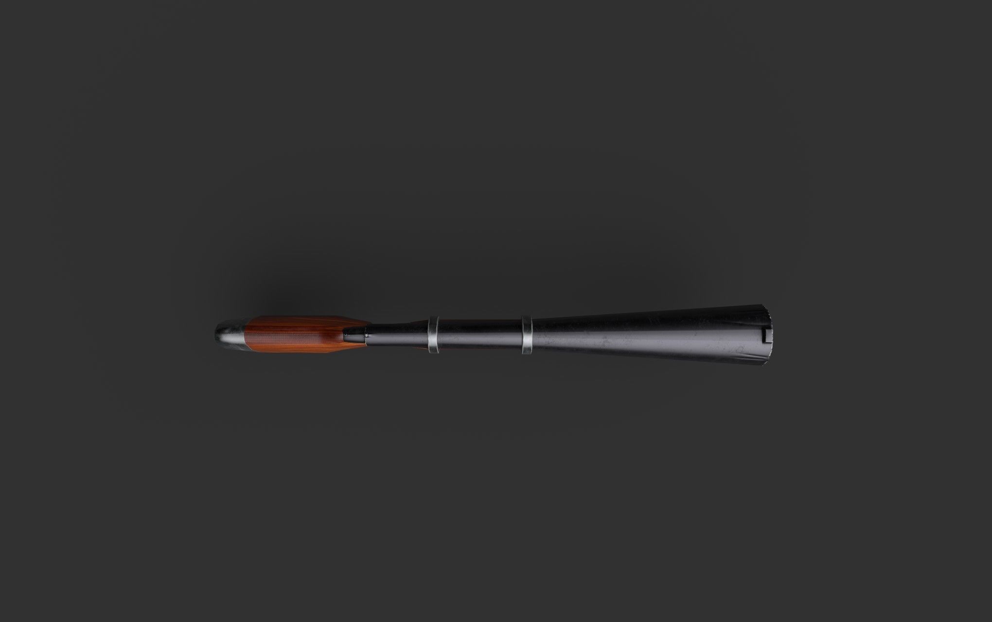 Low Poly Cartoon Style Rifle free 3D model | CGTrader