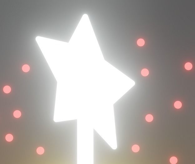 Fantasy Glowing Magic Wand 3D model | CGTrader