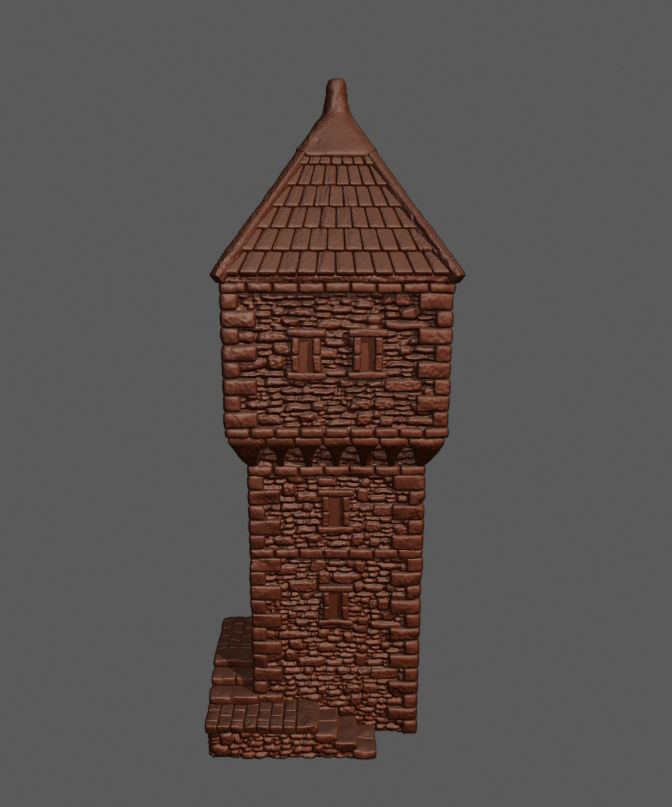 Guard Tower 3D Print 3D model 3D printable | CGTrader