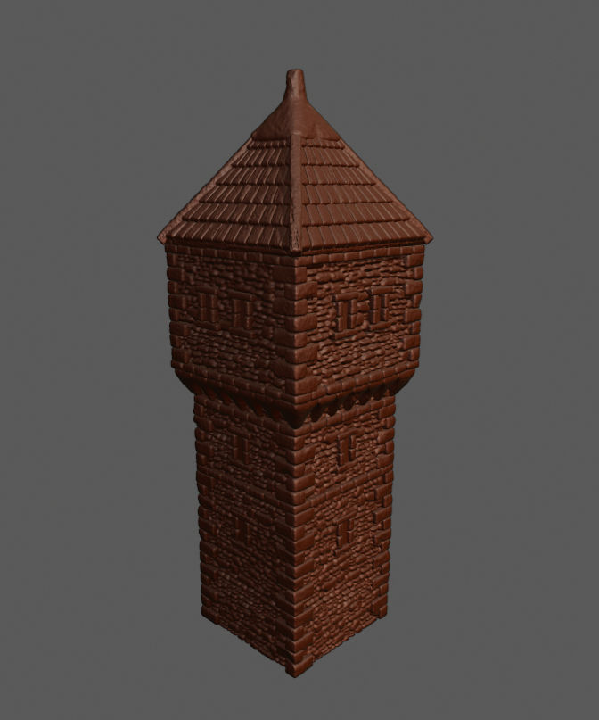 Guard Tower 3D Print 3D model 3D printable | CGTrader