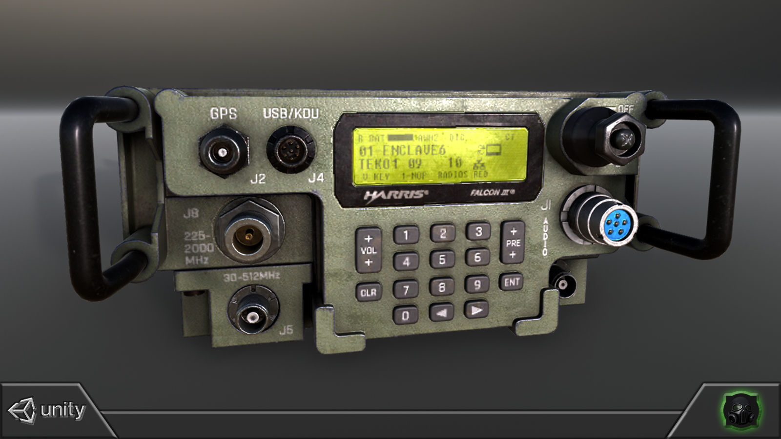 3D model Military radio VR / AR / low-poly | CGTrader