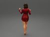 Cute Woman Wearing Long Shirt while Posing 3D model 3D printable | CGTrader