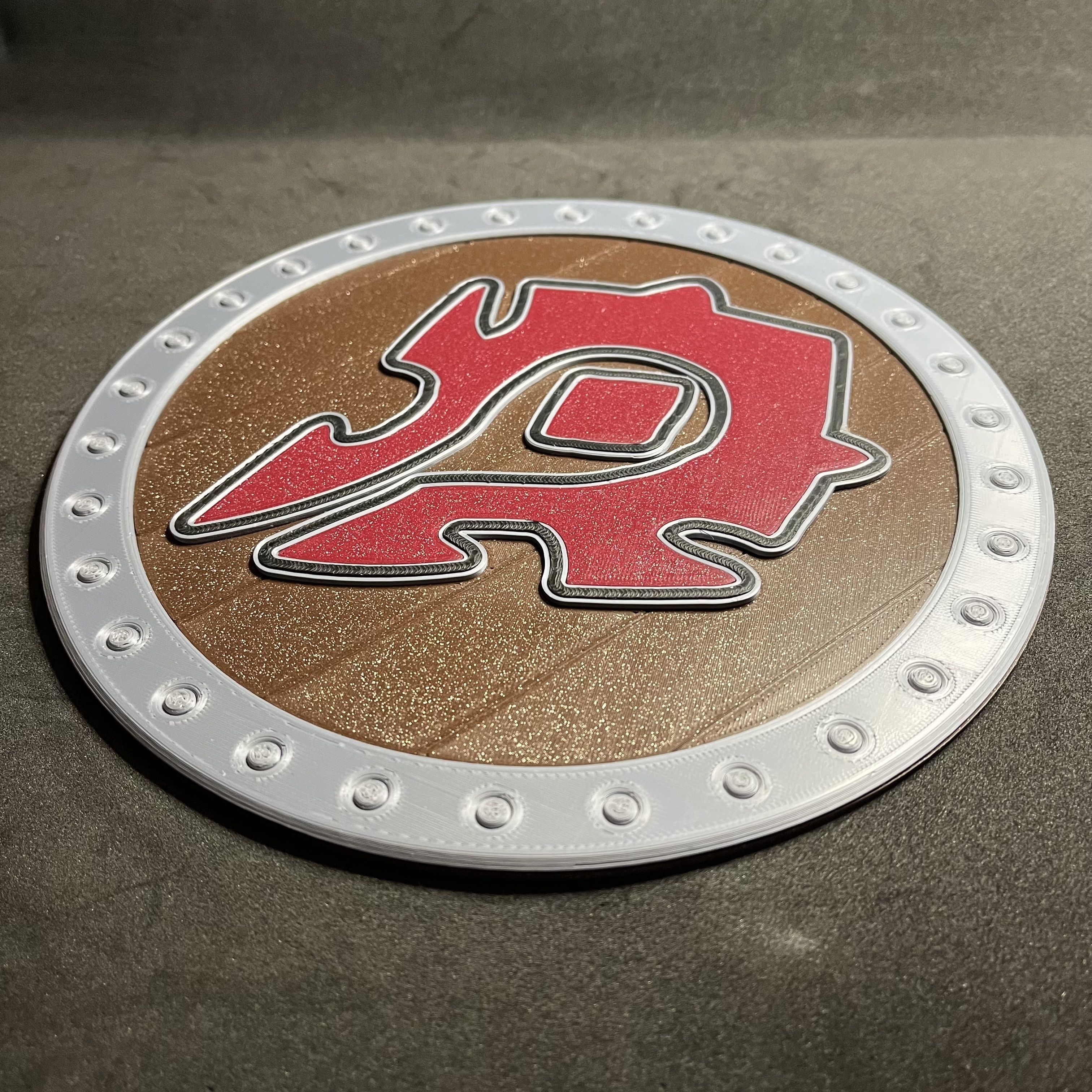 WoW Shield of The Horde Wall Plaque 3D model 3D printable | CGTrader