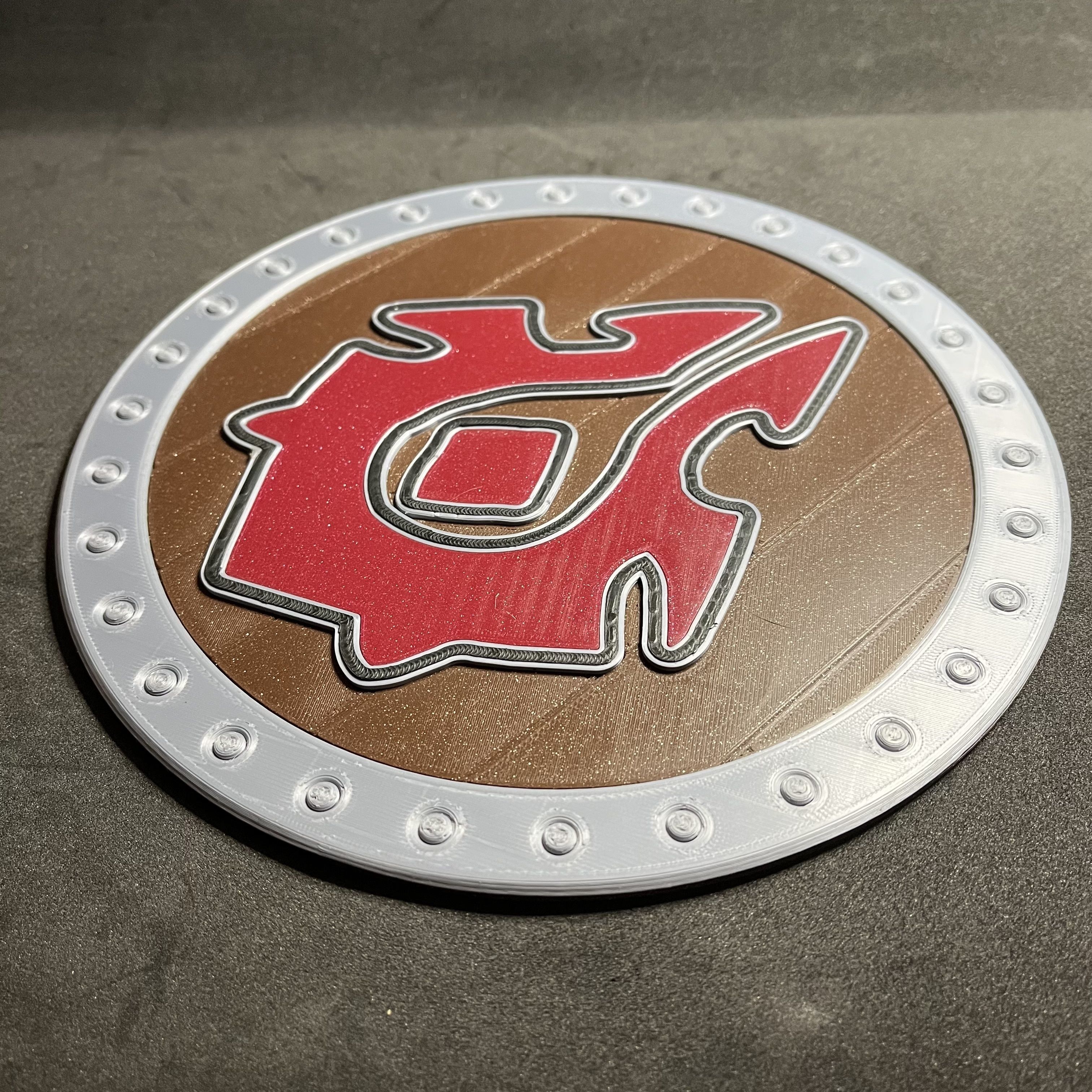 WoW Shield of The Horde Wall Plaque 3D model 3D printable | CGTrader