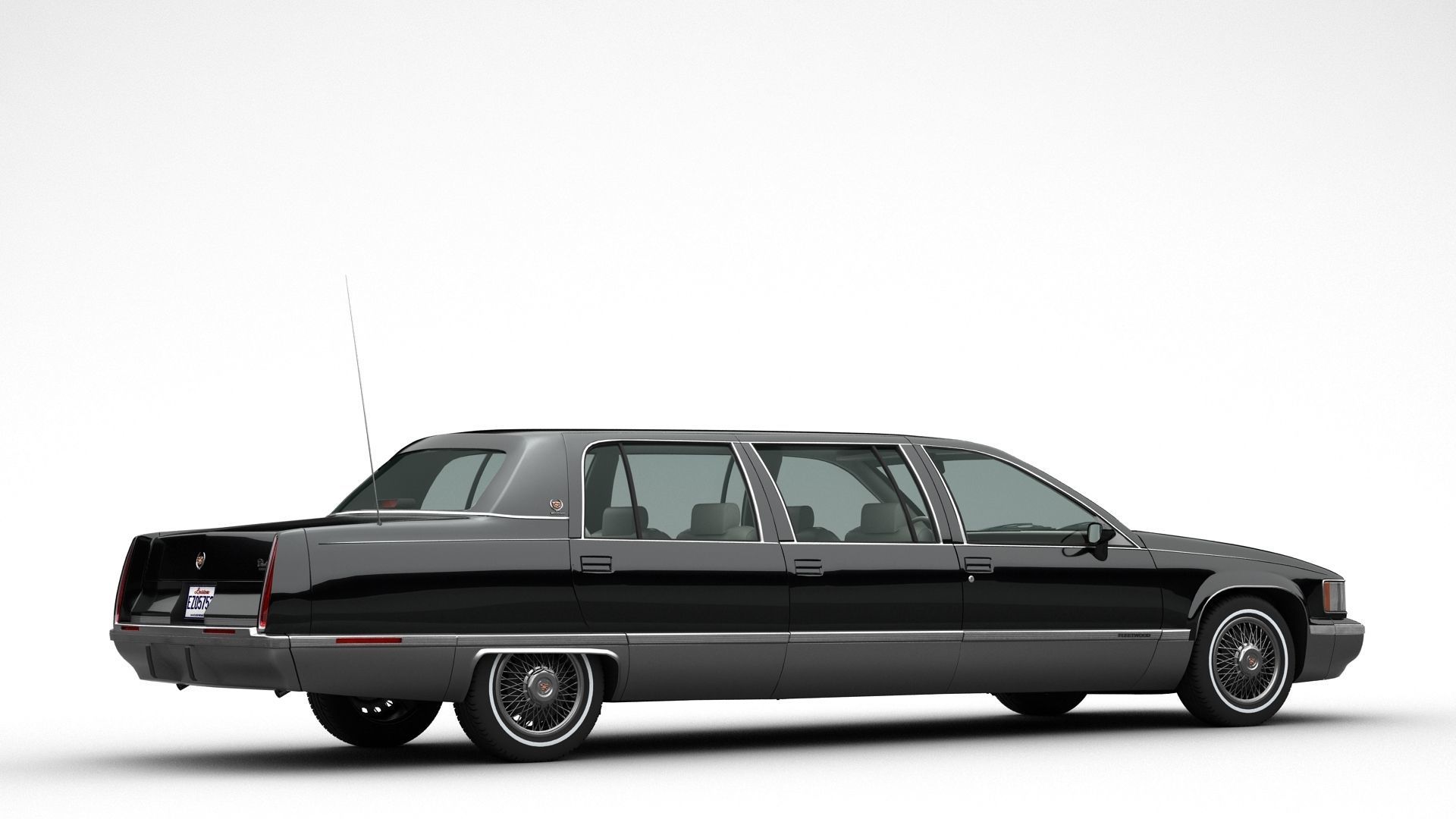 Cadillac Fleetwood Limousine 3D model | CGTrader