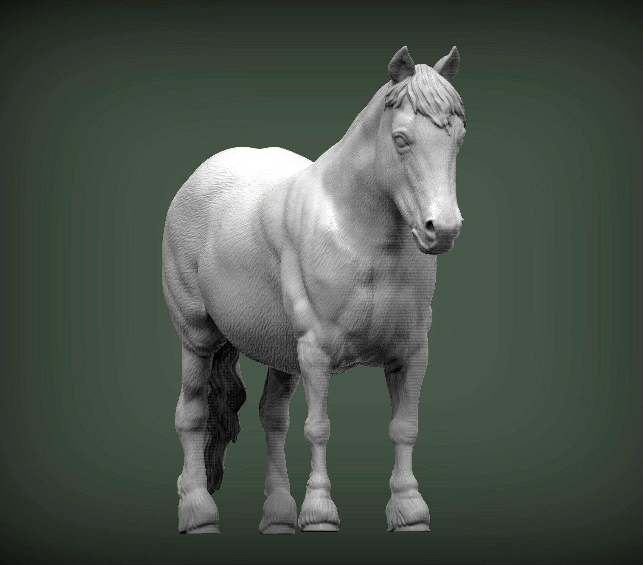 Pony 3D print model horse 3D model 3D printable | CGTrader