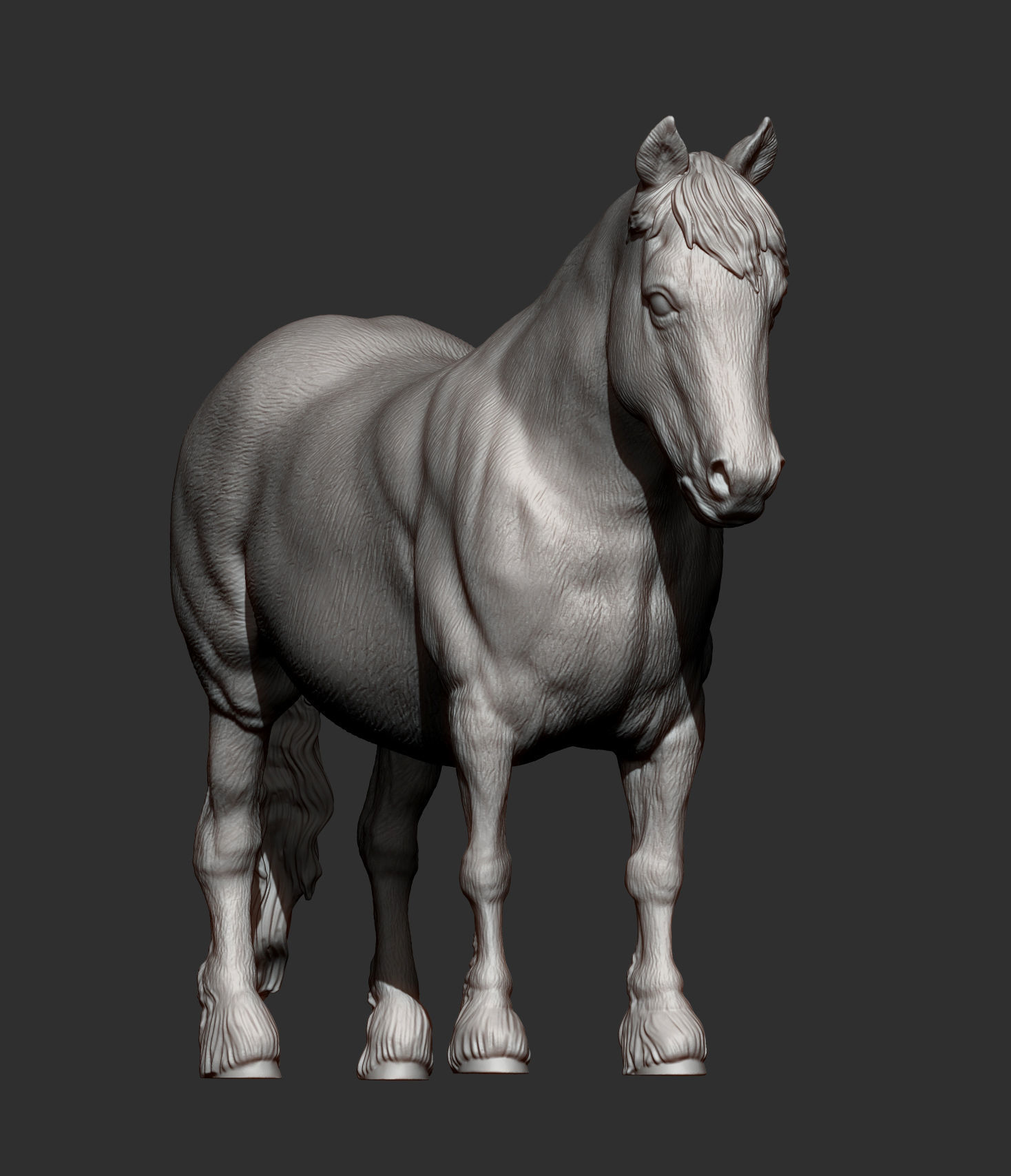 Pony 3D print model horse 3D model 3D printable | CGTrader