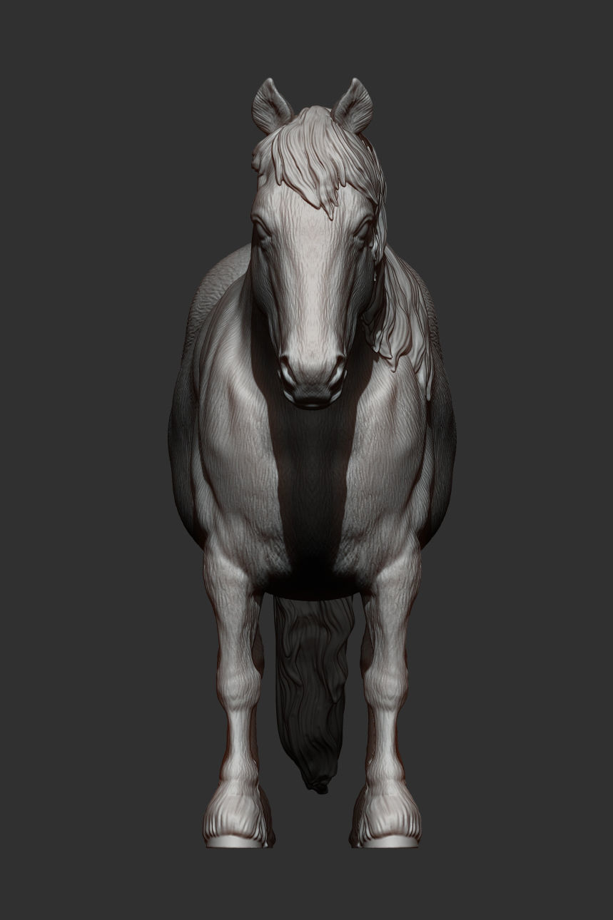 Pony 3D print model horse 3D model 3D printable | CGTrader
