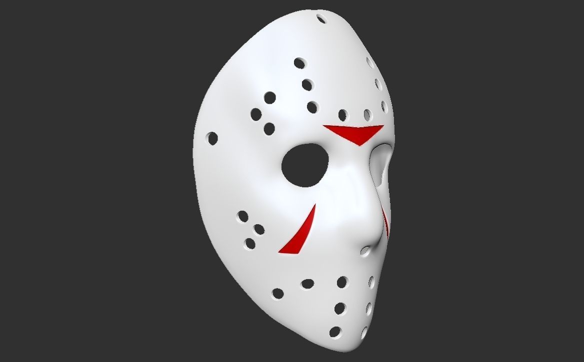 Jason mask 3D model 3D printable | CGTrader