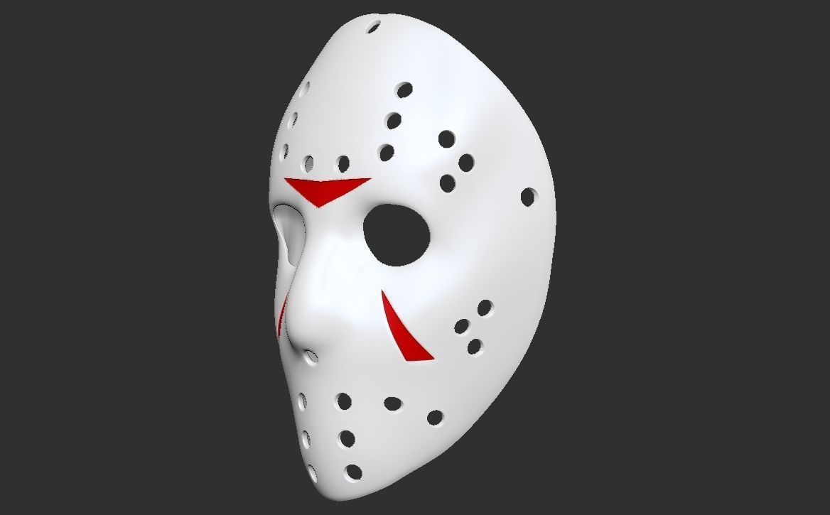 Jason mask 3D model 3D printable | CGTrader