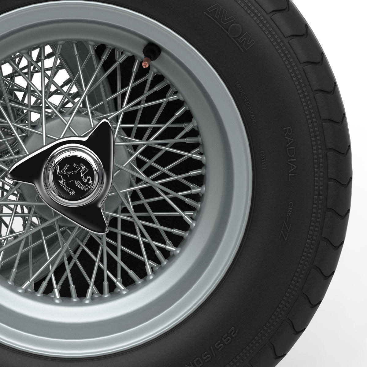 Avon CR6 ZZ tyres - Borrani wheels 3D model 3D printable | CGTrader