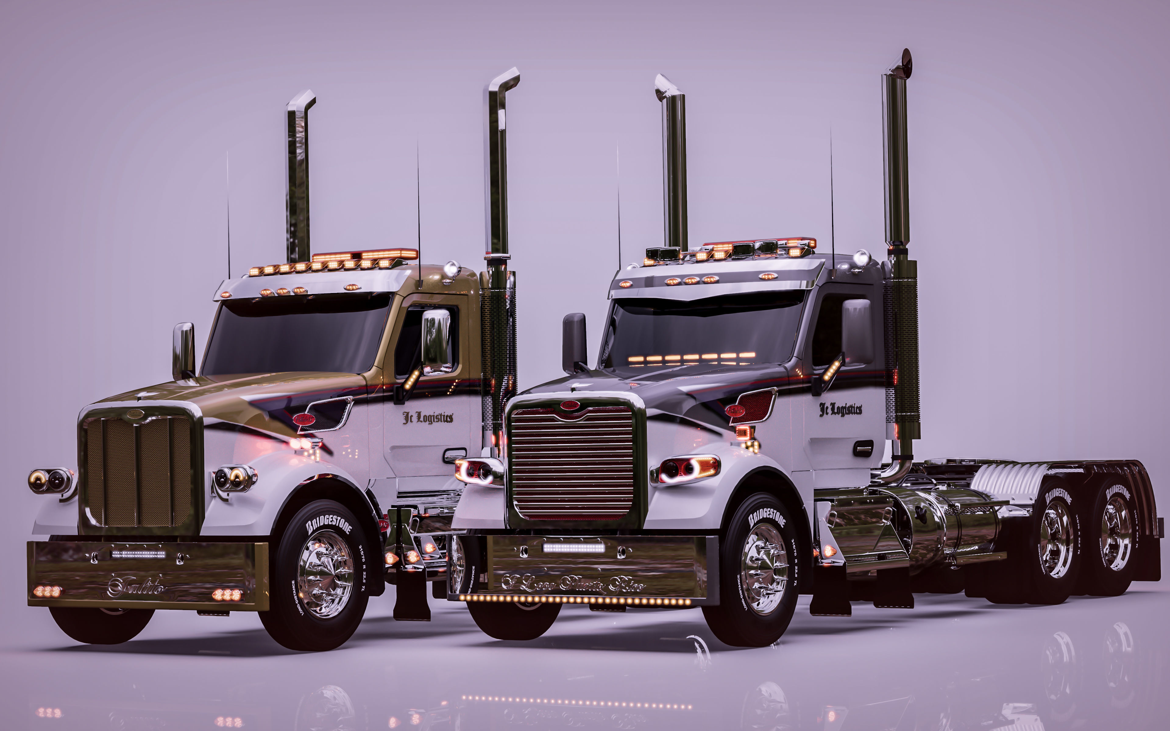 Peterbilt 567 DayCab 3D model | CGTrader