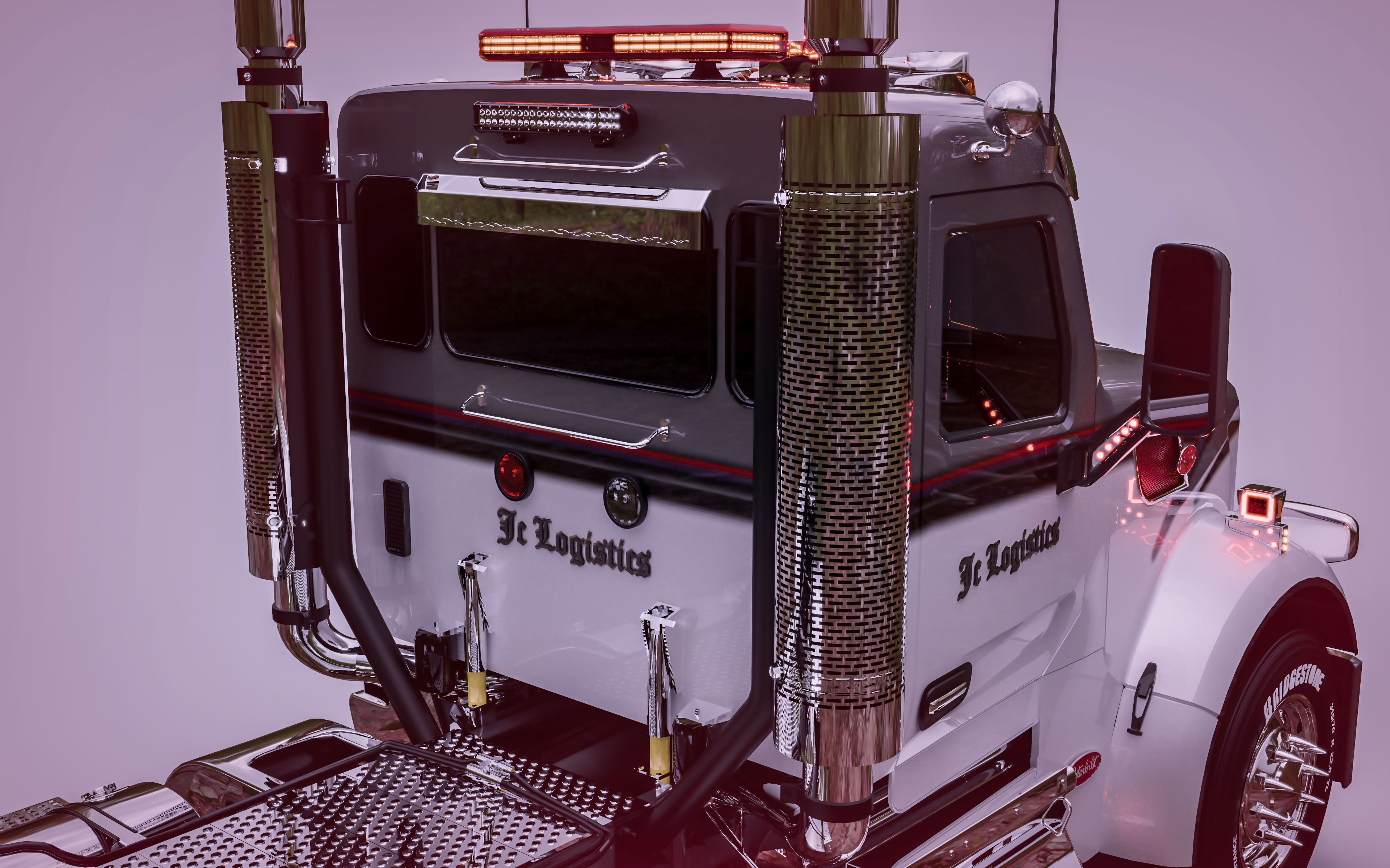 Peterbilt 567 DayCab 3D model | CGTrader
