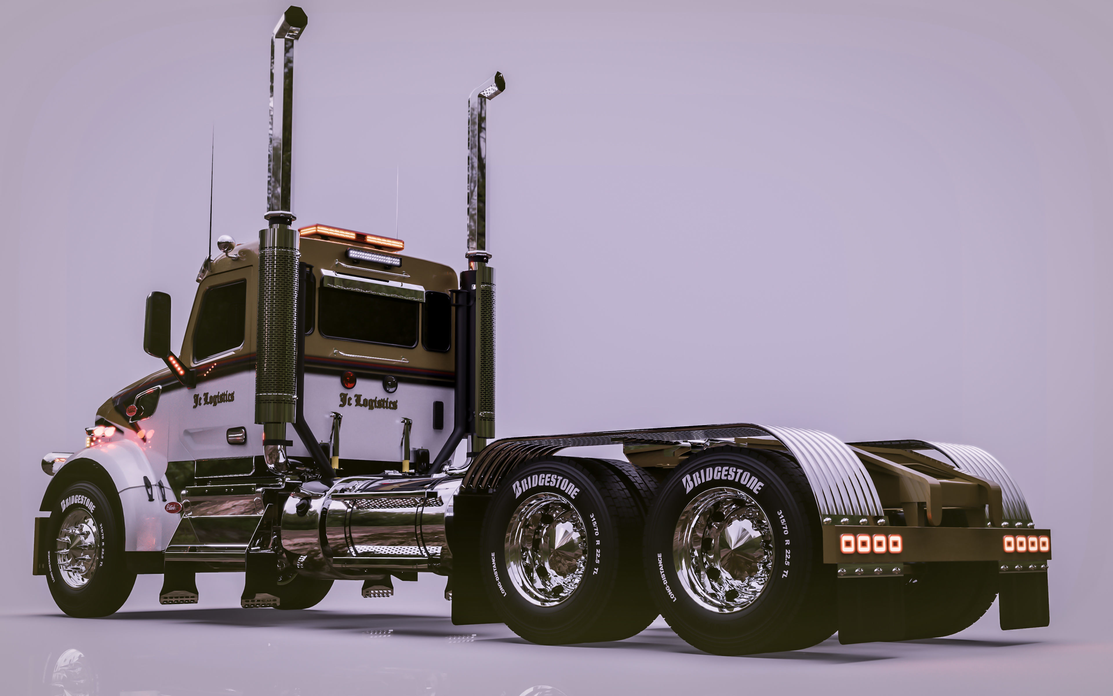 Peterbilt 567 DayCab 3D model | CGTrader