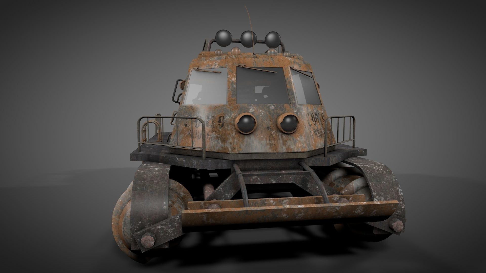 Screw Propelled Amphibious Vehicle 3D model | CGTrader