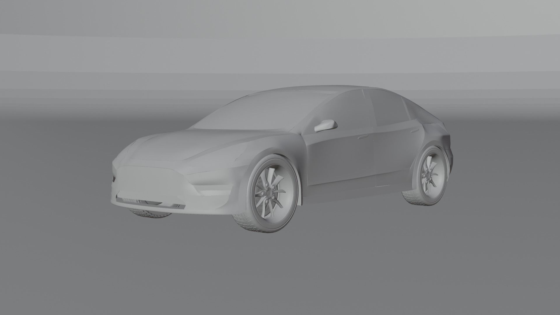 tesla model 3 electric car 3D model | CGTrader