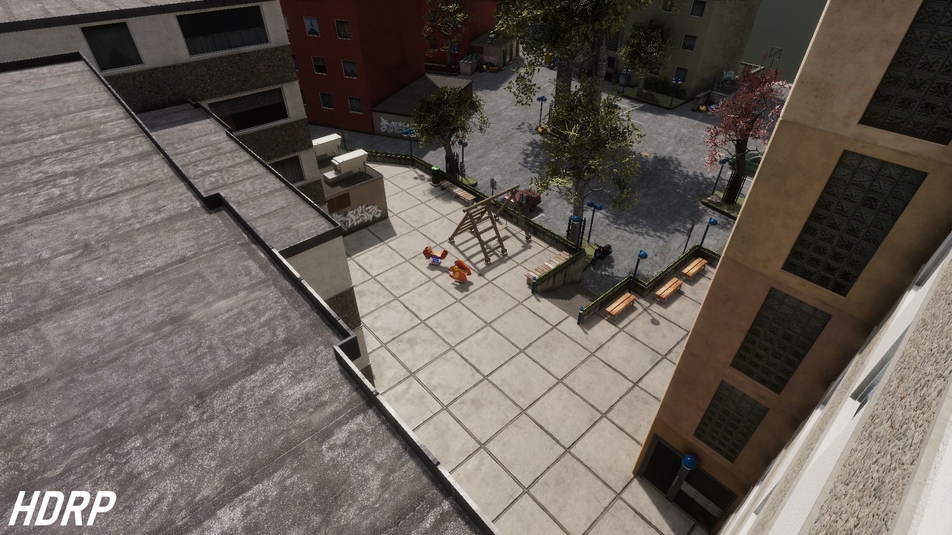 3D model Ghetto Enviroment - Unity3D VR / AR / low-poly | CGTrader