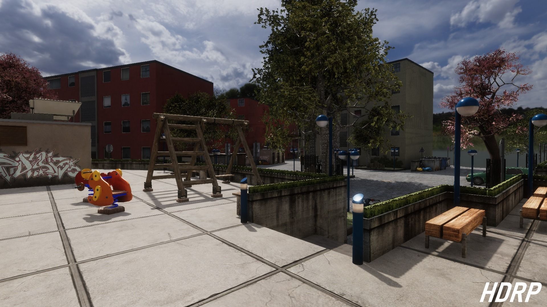 3D model Ghetto Enviroment - Unity3D VR / AR / low-poly | CGTrader