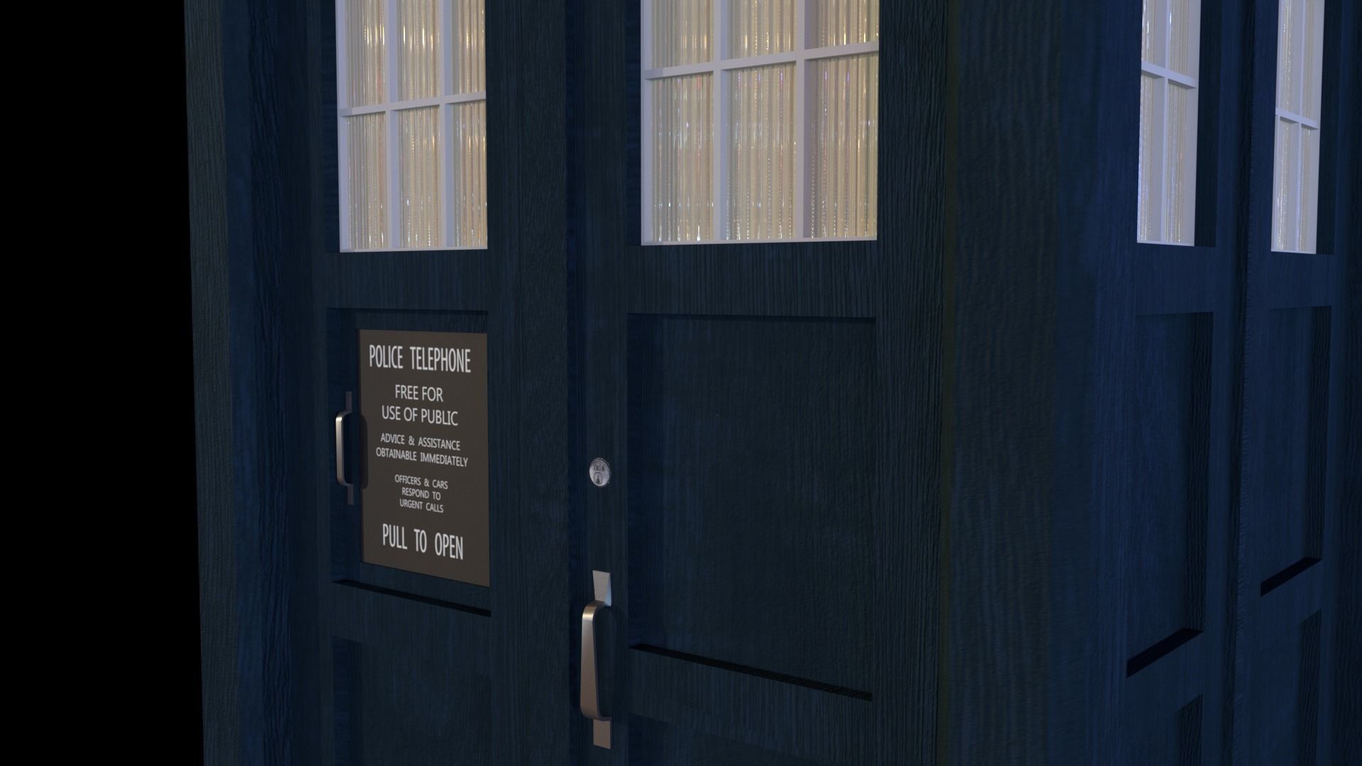 Doctor Who - The Tardis 2018 - 2022 3D model | CGTrader