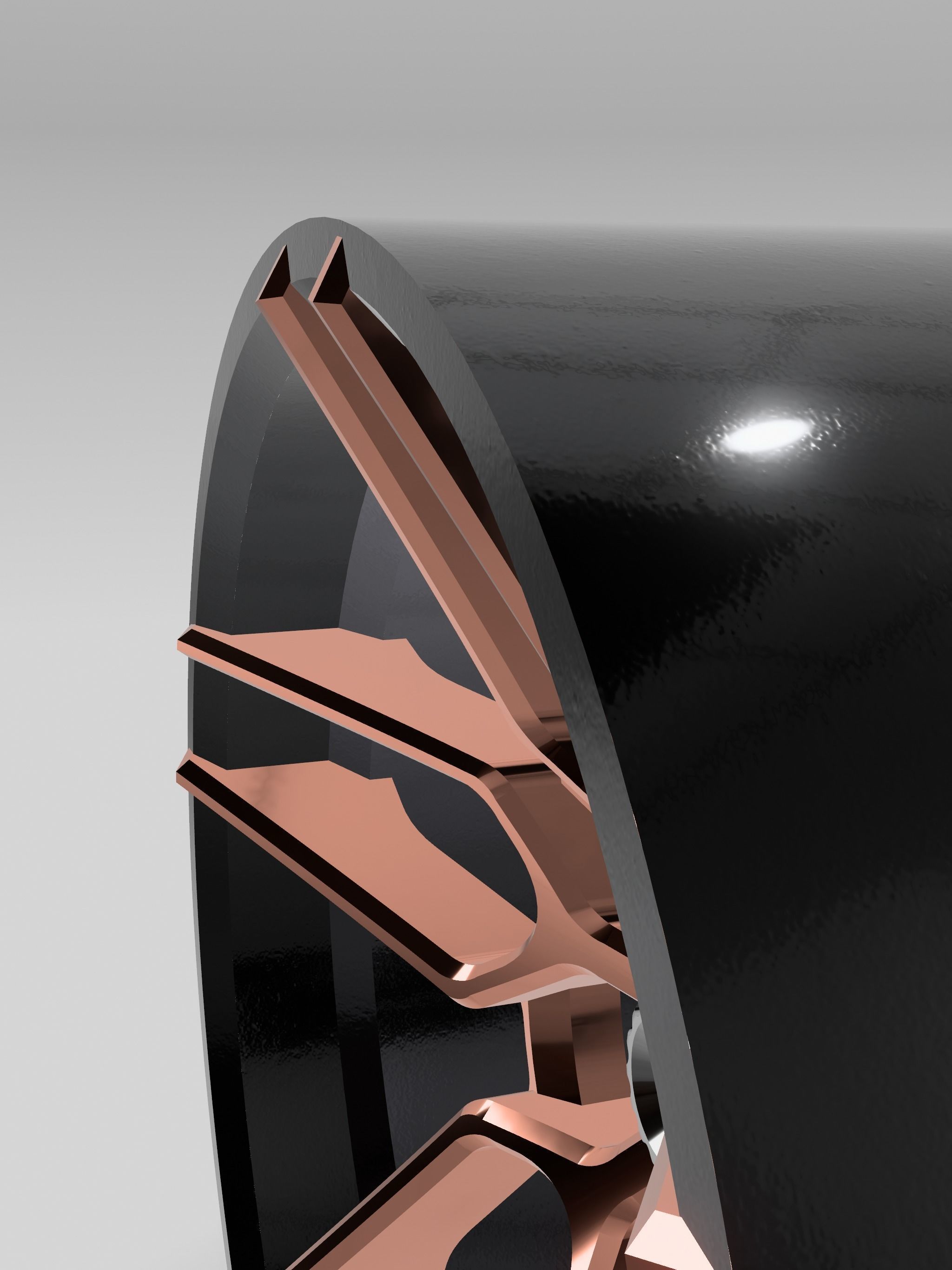 20inch Concave Trident Soft Edge Wheels 3x Offsets 3D model 3D ...