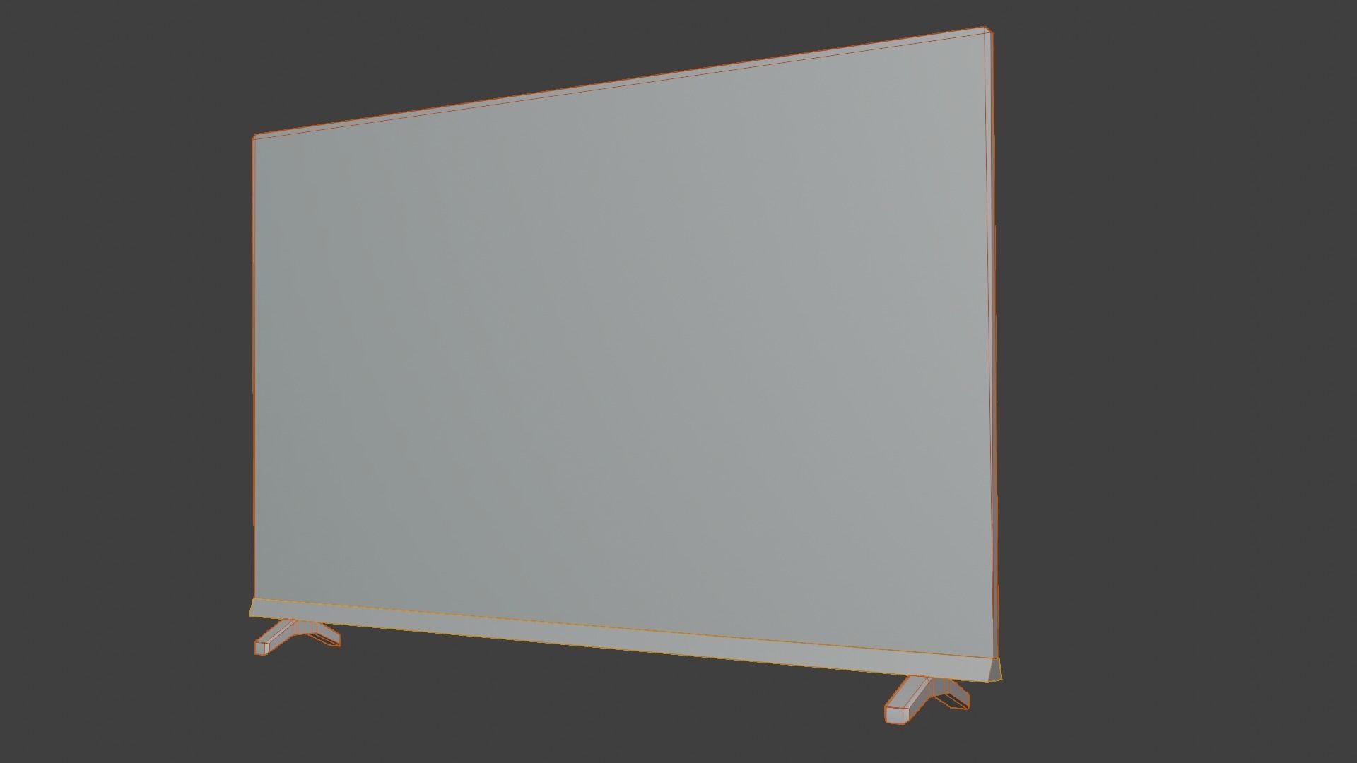 3D model Very simple Interior Modern TV PBR Low-Poly VR / AR / low-poly | CGTrader