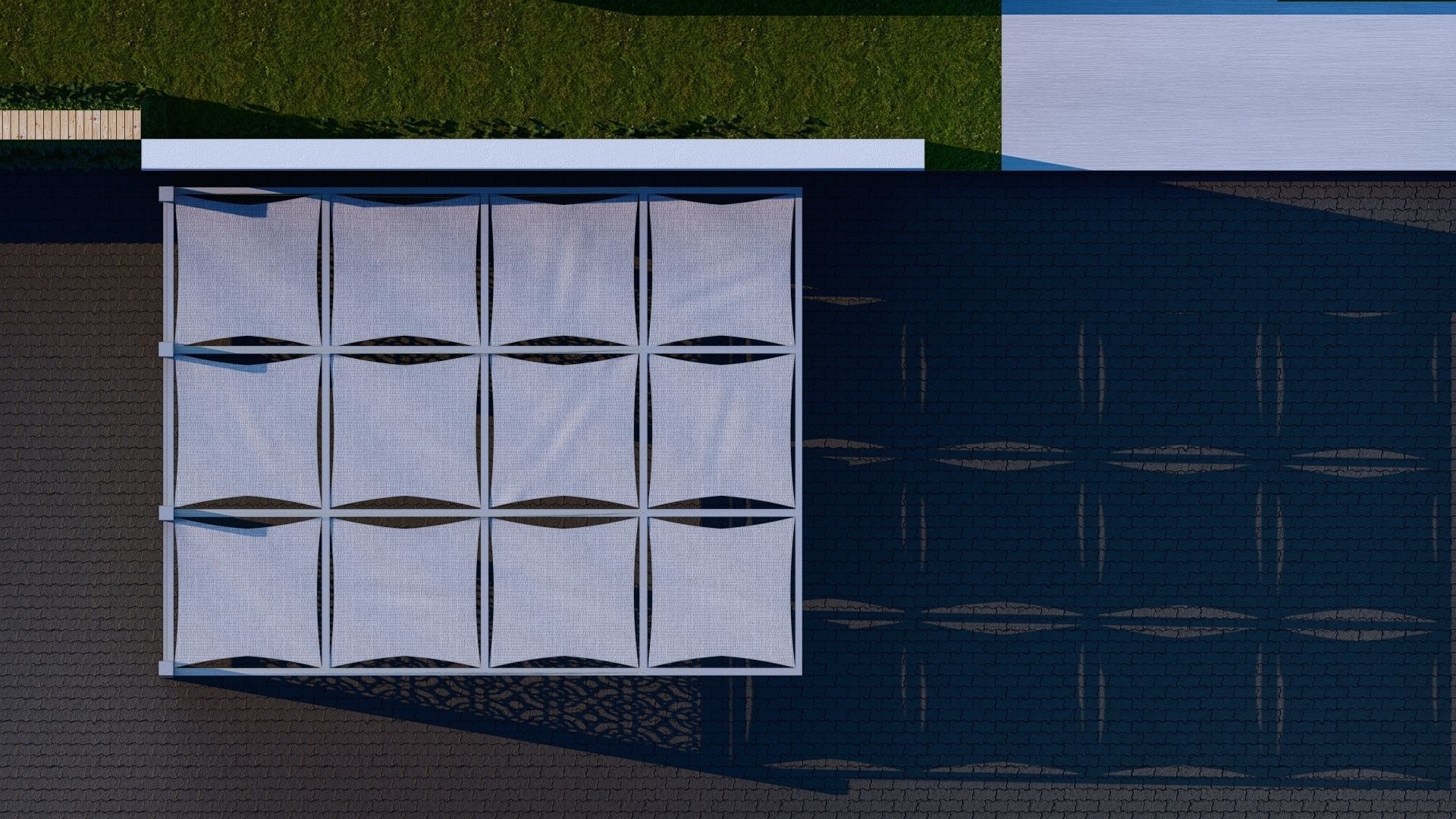 Car Shade 3D model rigged | CGTrader