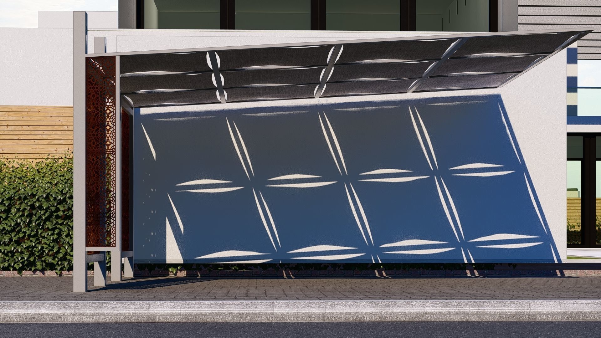 Car Shade 3D model rigged | CGTrader