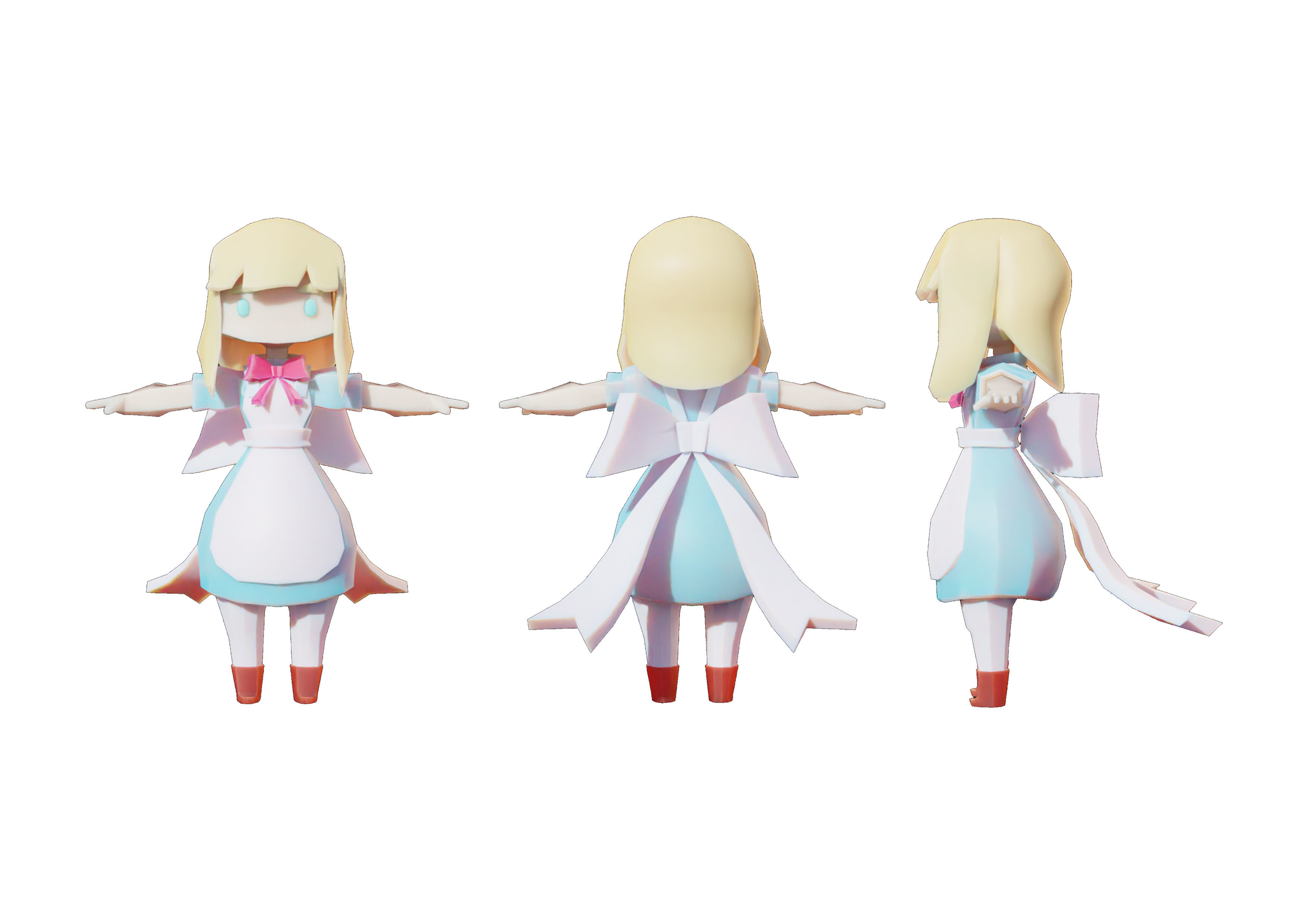 3D model ALICE classic VR / AR / low-poly | CGTrader