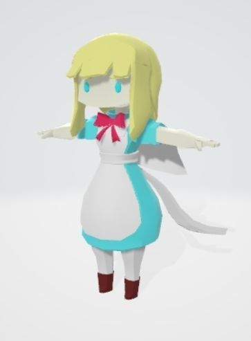 3D model ALICE classic VR / AR / low-poly | CGTrader
