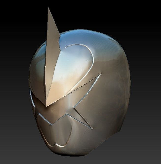 Abaranger White Helmet Cosplay Super Sentai 3D model 3D printable ...