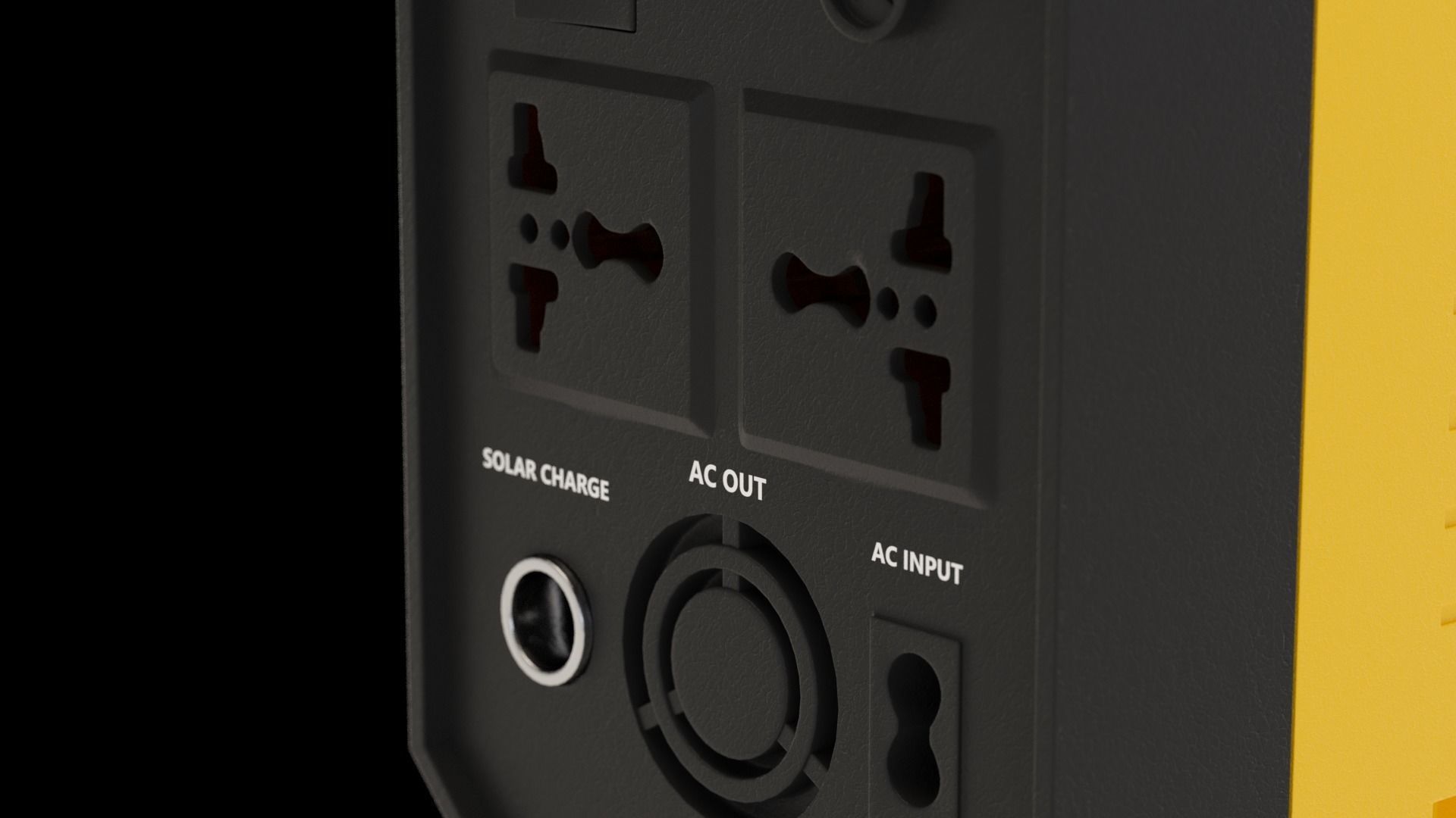 Portable Power Station 3D model | CGTrader