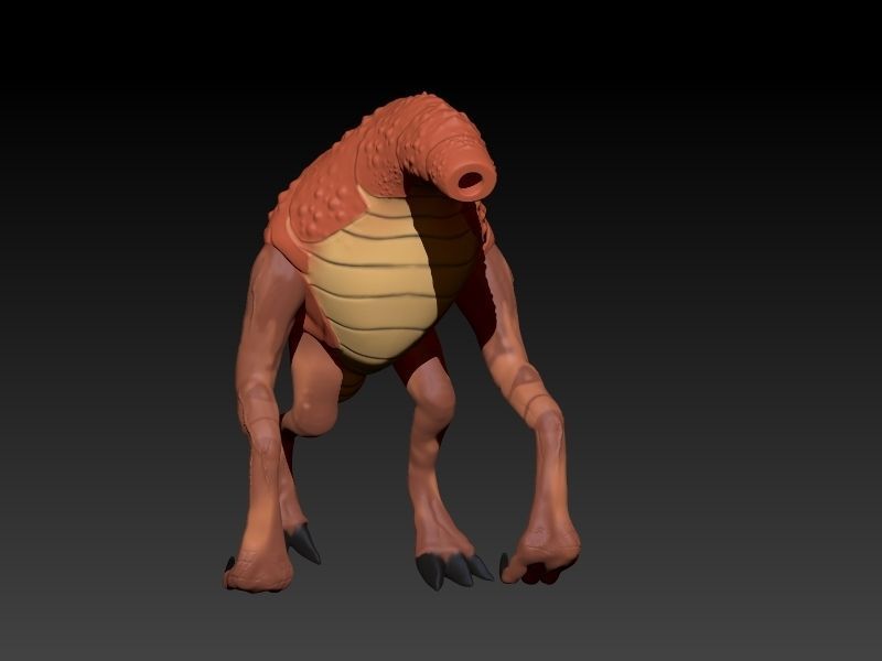 Stylized Worm 3D model | CGTrader
