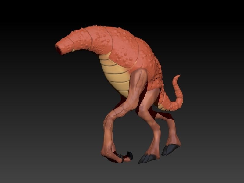 Stylized Worm 3D model | CGTrader