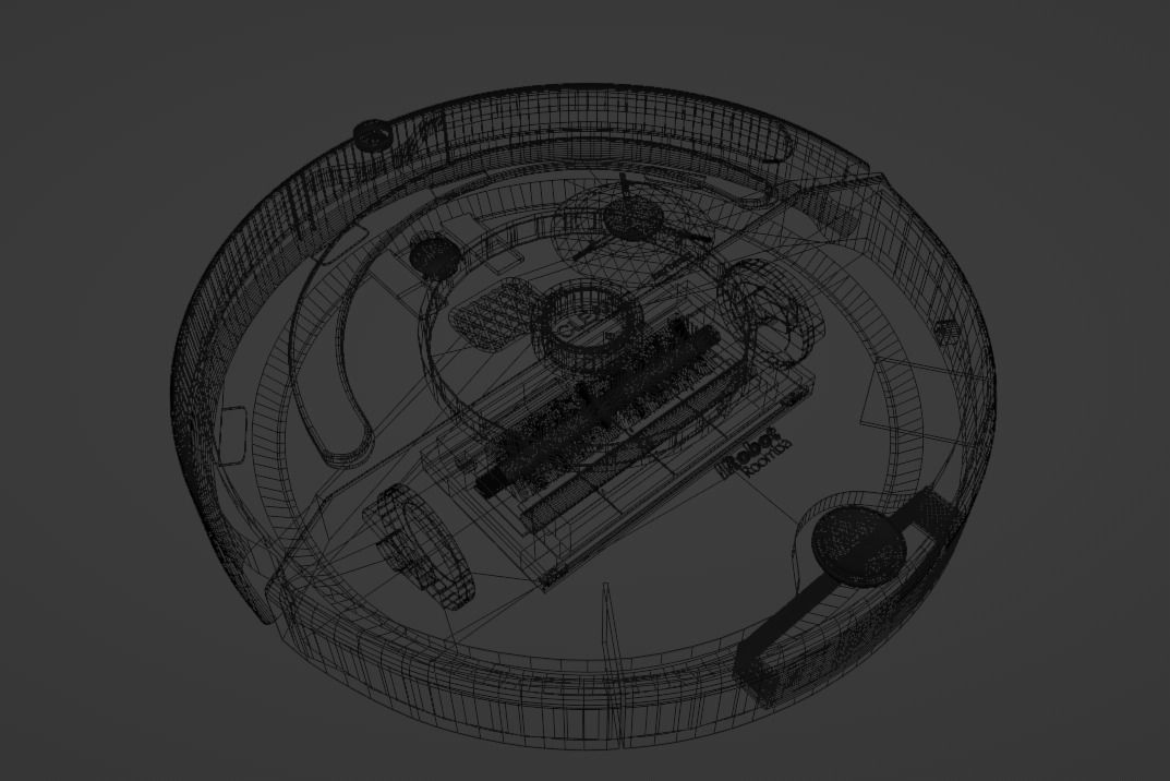 Robotic Vacuum Cleaner 3D model | CGTrader