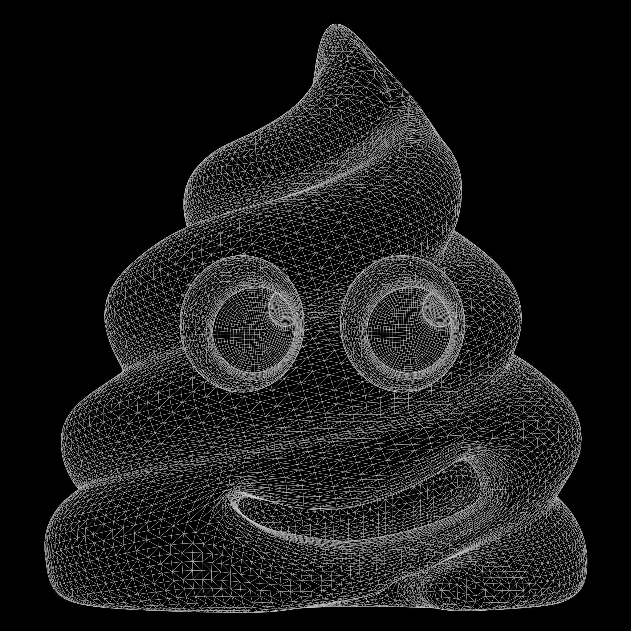 Smiling Faces Poop Emoji Collection 3D model | CGTrader