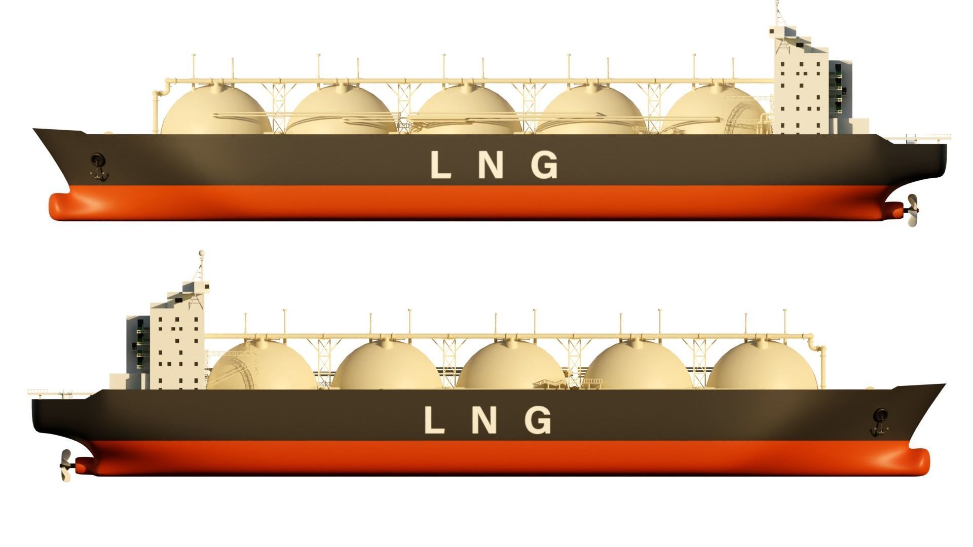 LNG Ship 3D model | CGTrader