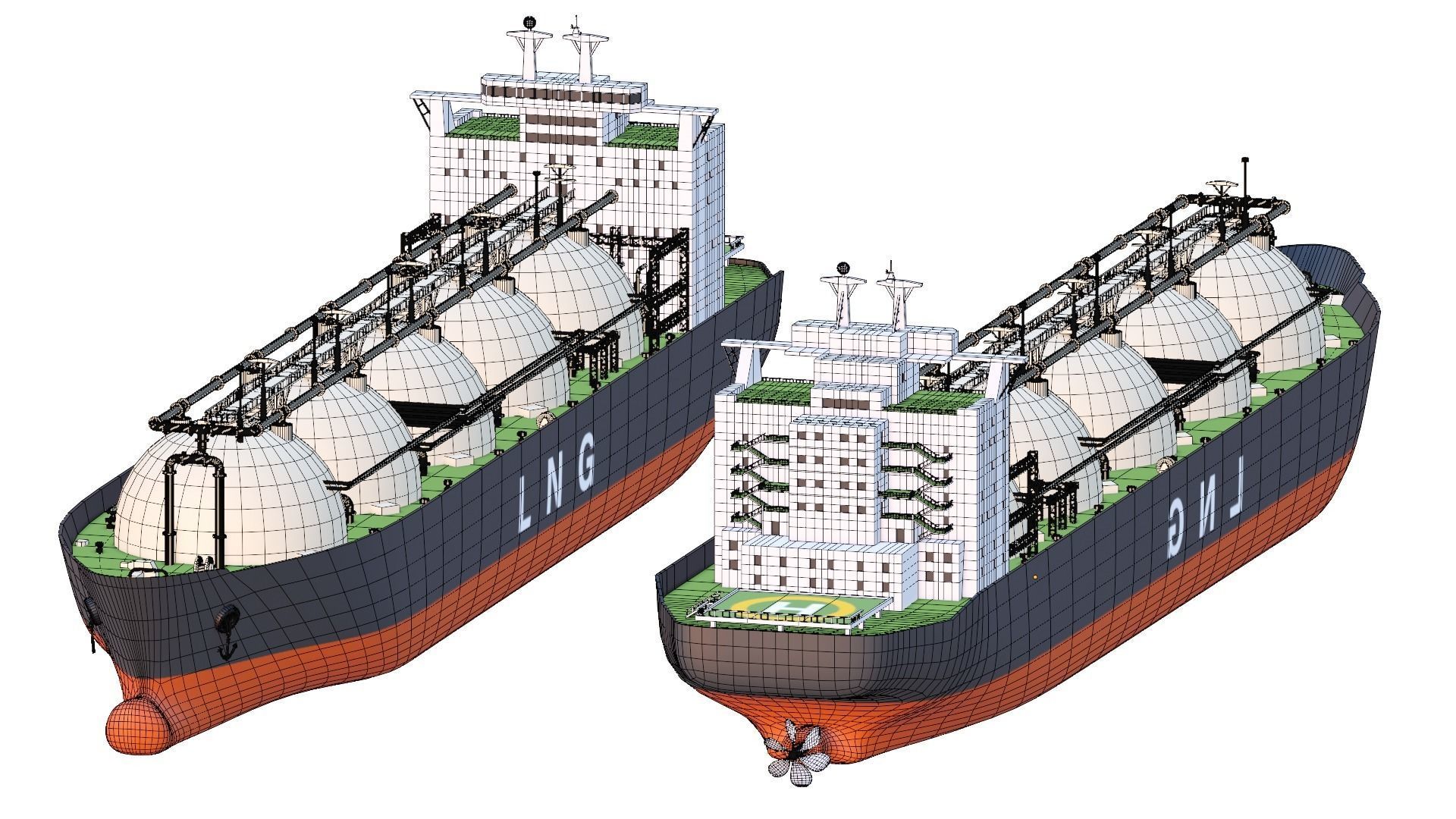 LNG Ship 3D model | CGTrader
