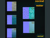 Texture 5 normal water VR / AR / low-poly | CGTrader