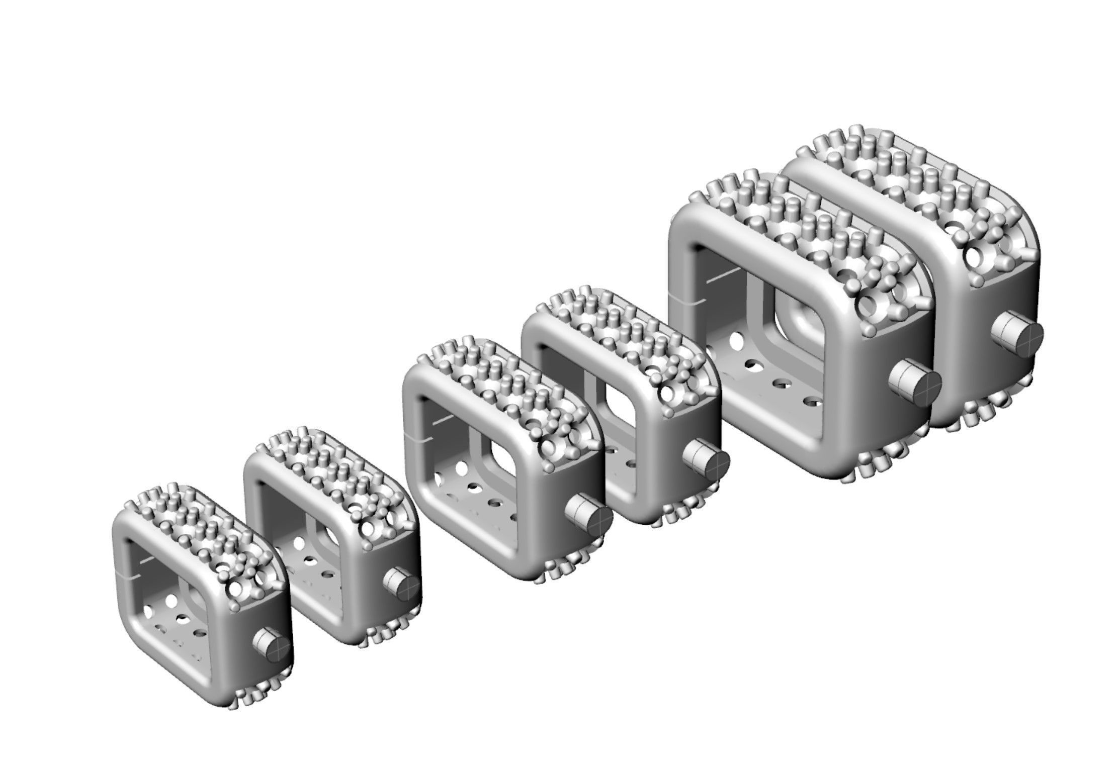 Square chain NEW Just STL 3D model 3D printable | CGTrader
