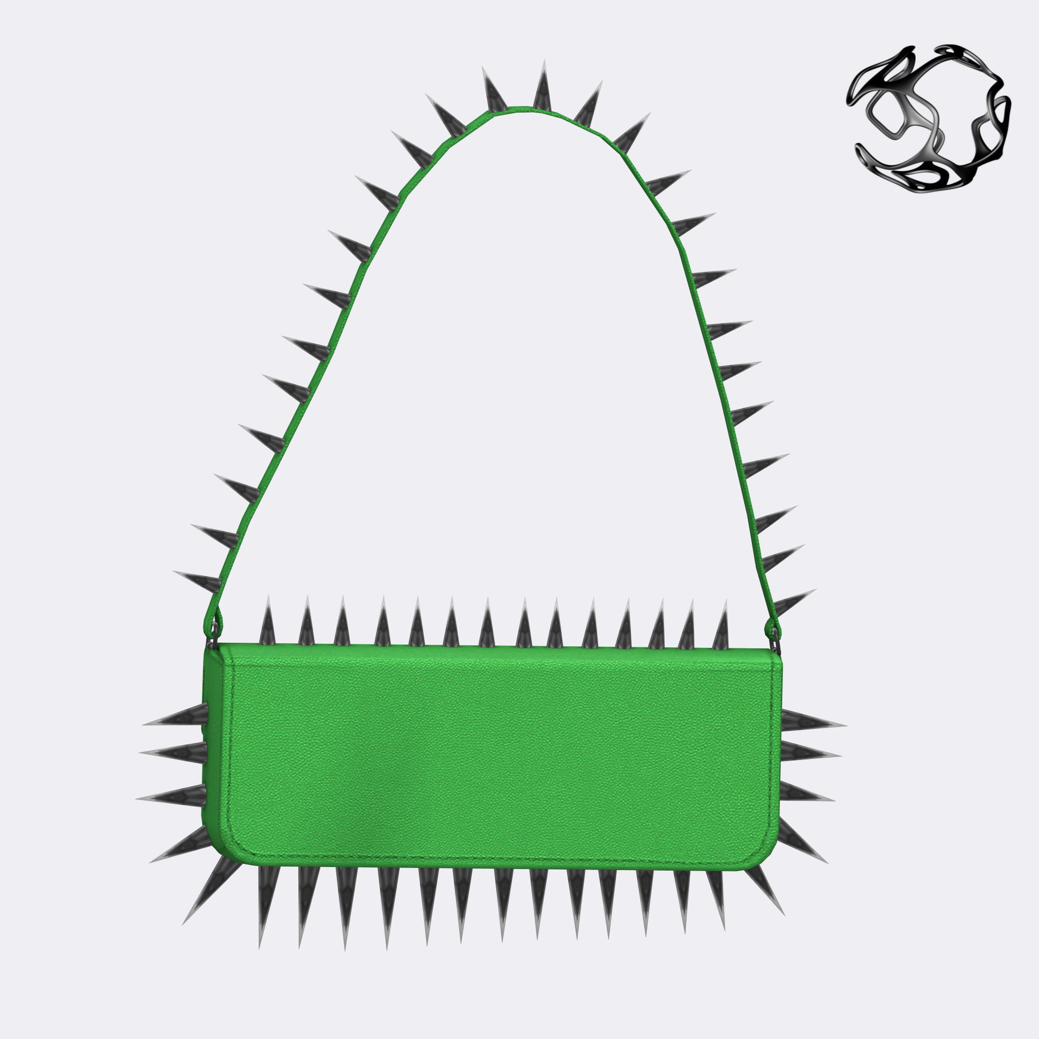 3D model Spiked Bag - Game Ready VR / AR / low-poly | CGTrader