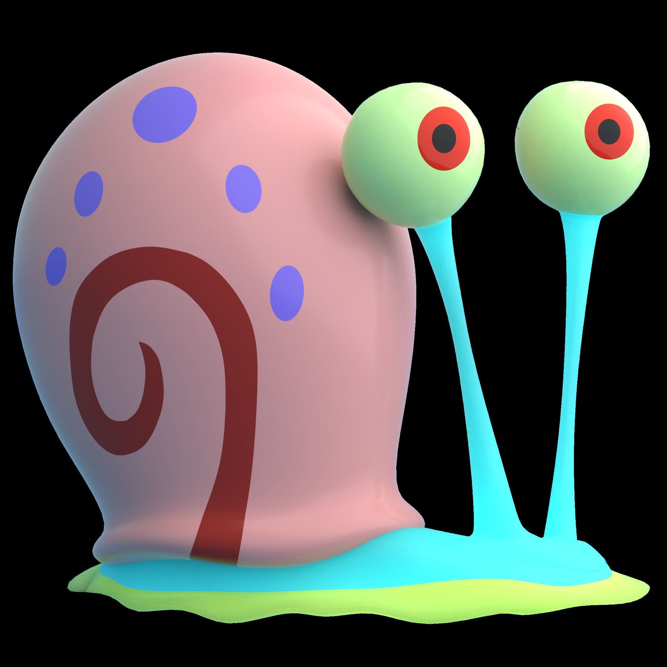 Gary the Snail 3D model | CGTrader