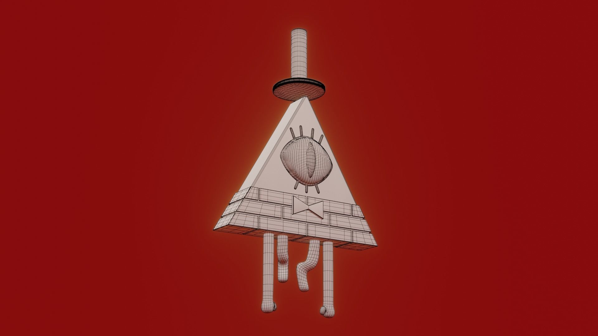 Bill Cipher 3D model | CGTrader